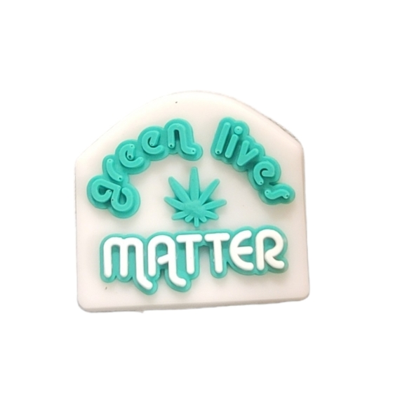 Accessories | New Green Lives Matter Weed Croc Charm | Poshmark